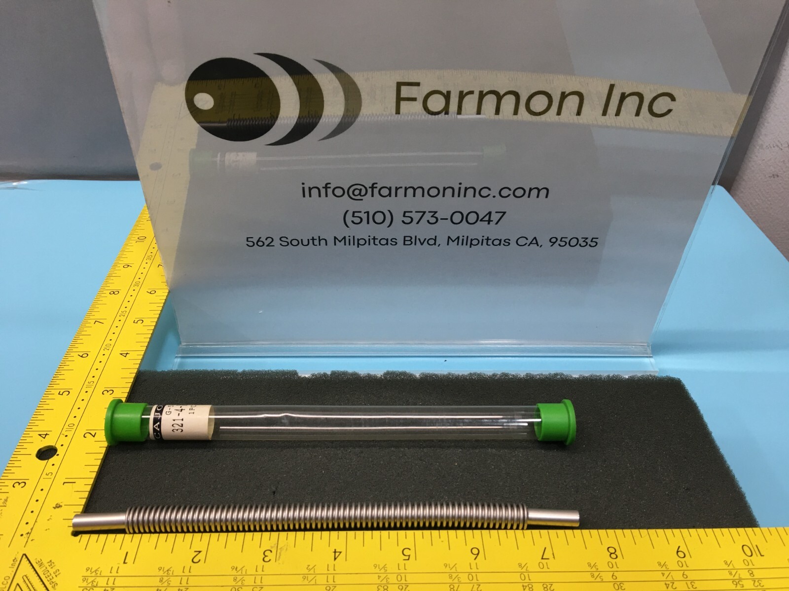 CAJON 321-4-X-6 FLEX VACUUM HOSE BELLOWS PIPE GAS LINE VCR CONNECTION ...