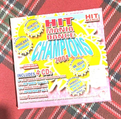 Hit Mania Dance Champions 2004 the compilation includes 4 CD s 4 hours ...