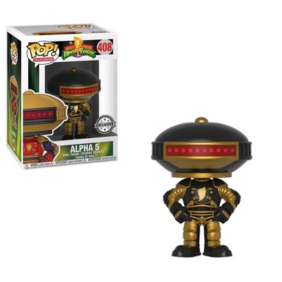 Funko Pop! Mighty Morphin Power Rangers Alpha 5 Black #408 Vinyl Figure ...