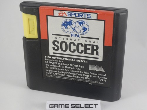 FIFA International Soccer Sega Mega Drive 16 Bit Genesis Pal Original ...