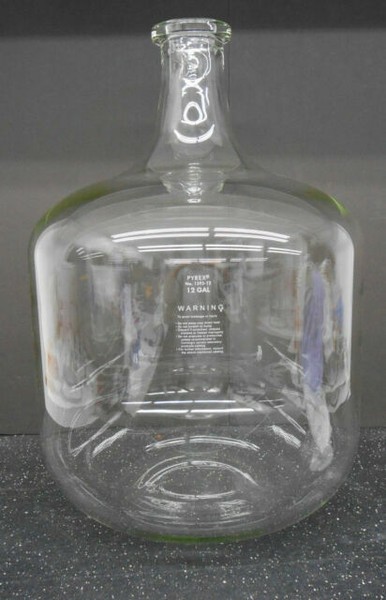 PYREX 1595-12 Carboy Shaped Solution Bottle - Clear, 45.5 L for sale ...