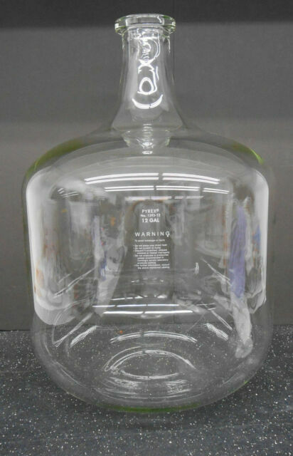 PYREX 1595-12 Carboy Shaped Solution Bottle - Clear, 45.5 L for sale ...