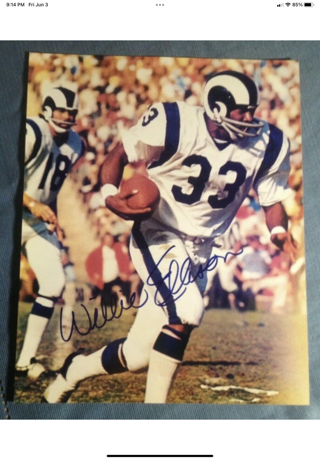 Los Angeles Rams RIDDell Classic RK2 Football Helmet Willie Ellison | eBay