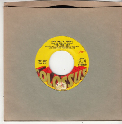 THE TEE SET - MA BELLE AMIE - ORIGINAL COLOSSUS RECORDS 45 | eBay