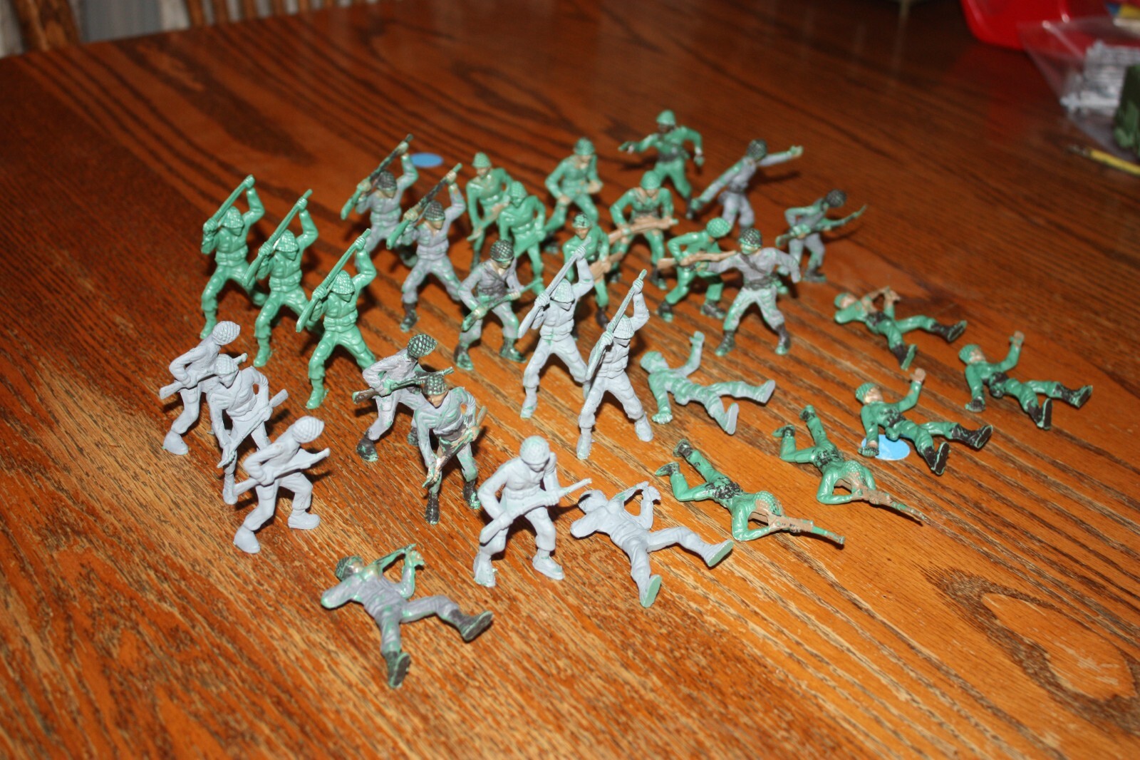 Lot of 32 Lido Painted American Army Soldiers – MPC – La Paz County ...