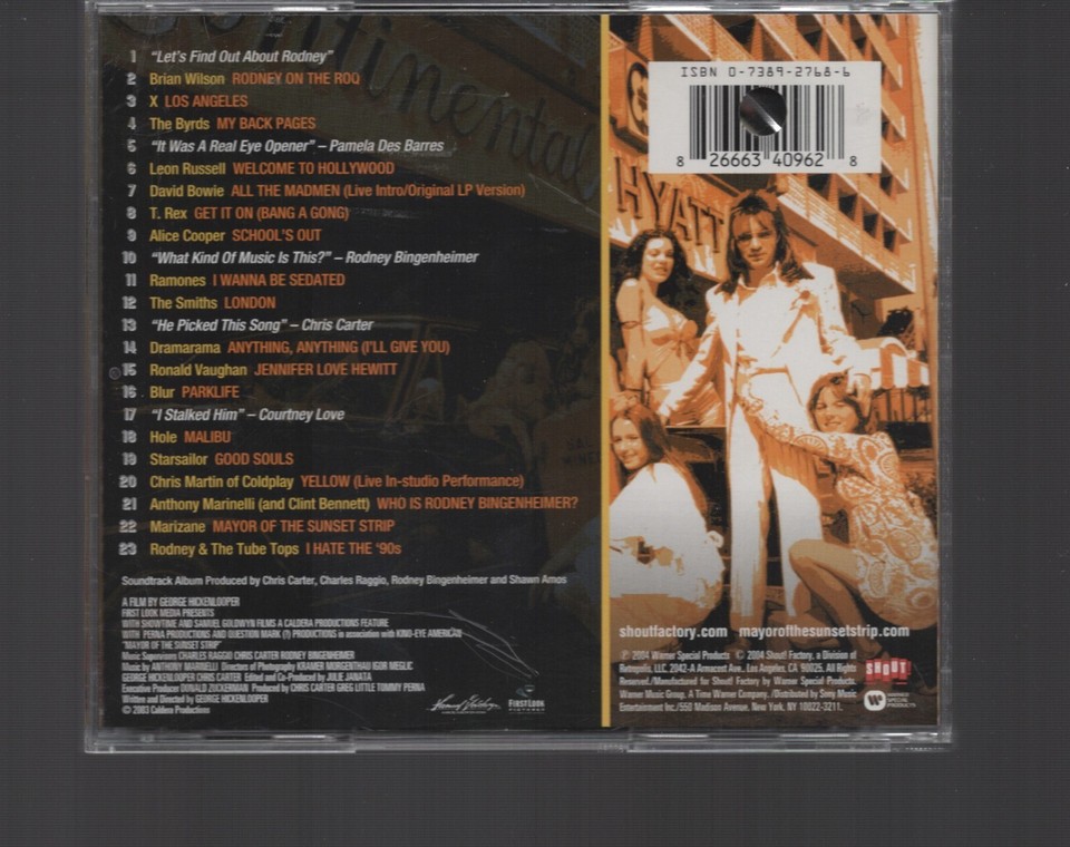 Mayor of the Sunset Strip / CD / Original Movie Soundtrack / Smiths ...