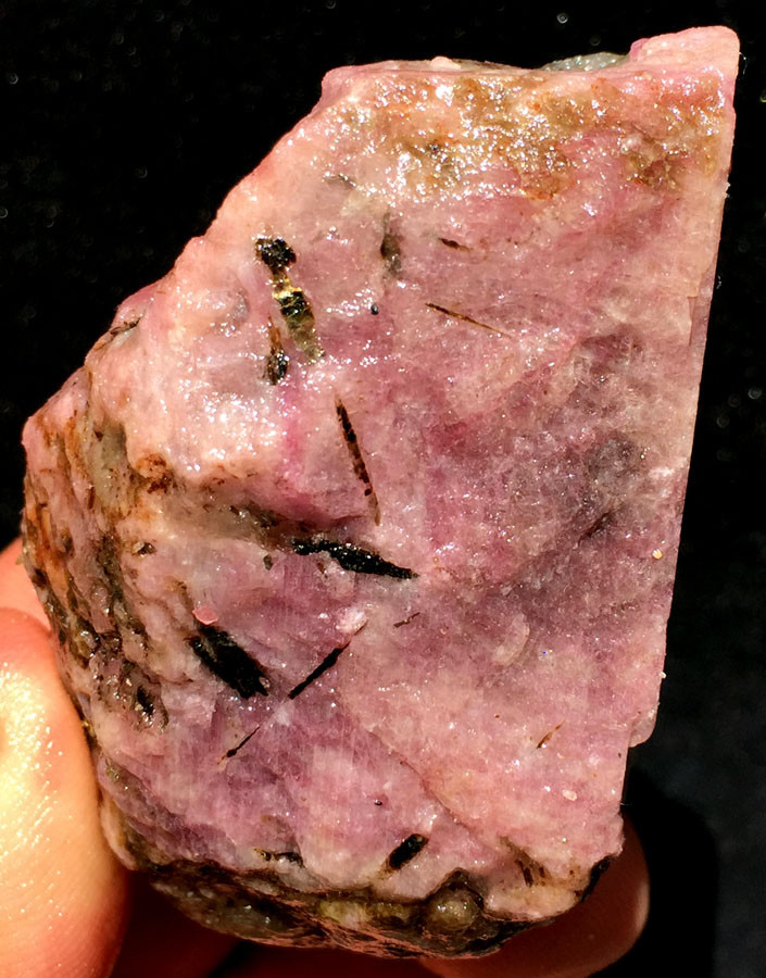 246g TOP!!! Natural Red Corundum Ruby Crystal Rough Mineral Specimen ...