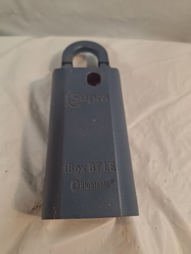SUPRA iBox BT LE Bluetooth Smart Real Estate Lockbox Locked No Code | eBay