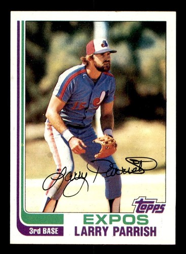 1982 Topps Baseball #445 Larry Parrish NM/MT or Better | eBay