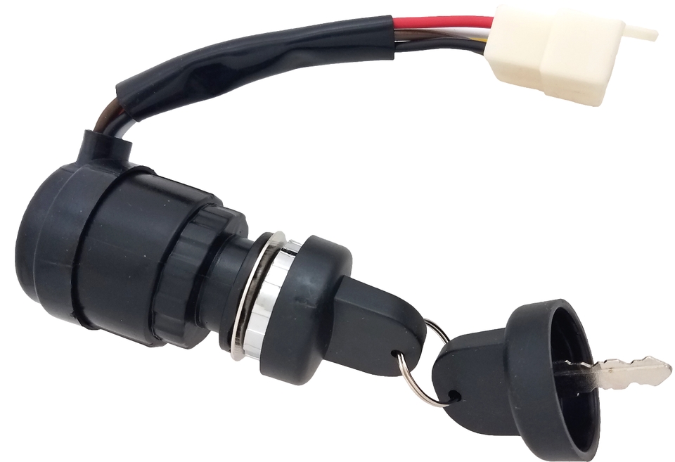 5 WIRE ON OFF START IGNITION KEY SWITCH FOR BUGGY GO KART UTV ATV QUAD ...