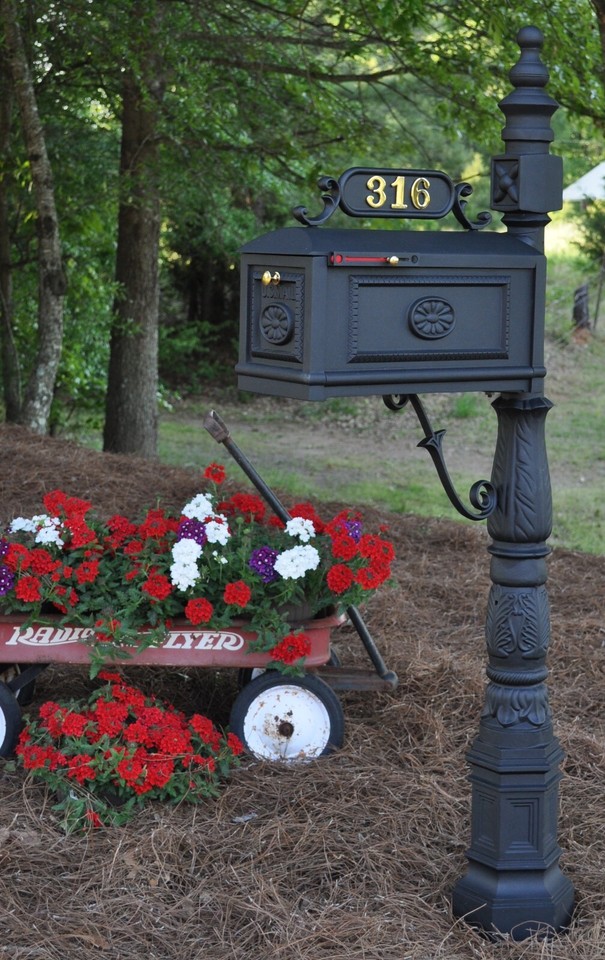 Classic Decorative Cast Aluminum Mail Box Mailboxes by Better Box ...