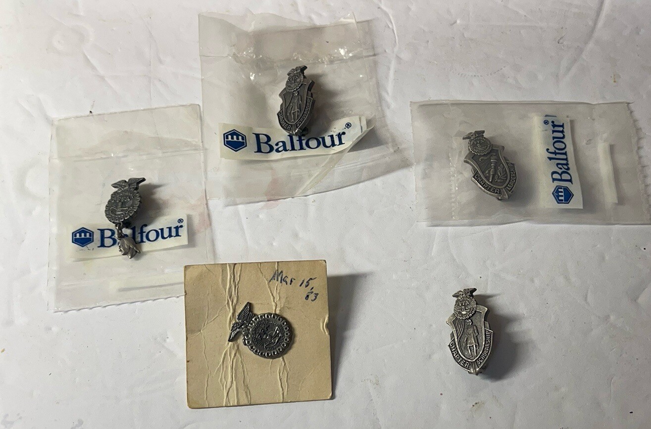 FFA Pin Future Farmers of America Vintage Group Set Of 5 | eBay