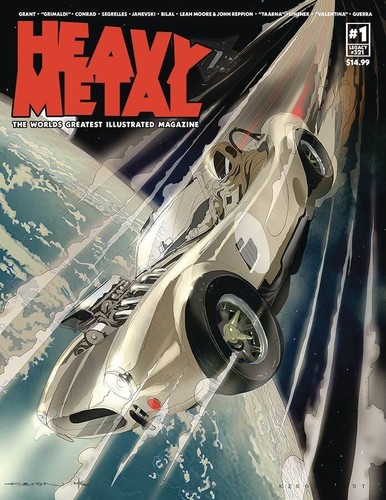 Heavy Metal Magazine 1 Keron Grant Variant Taarna Linsner Tim Vigil ...