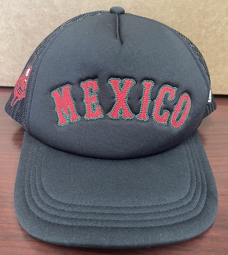 Mexico Diablos Ebbets Field Flannels Mesh Trucker Adjustable Snapback ...