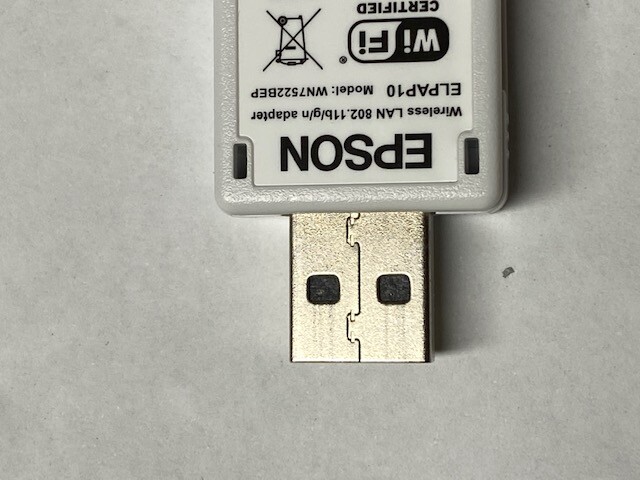 Genuine EPSON ELPAP10 WN7522BEP WIRELESS WIFI LAN USB Suit G7905UNL EB ...