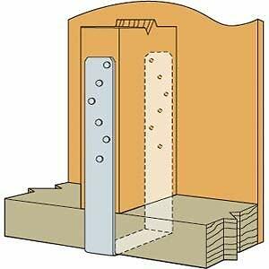 Simpson Strong-Tie SPH6 Heavy Duty Stud To Plate Tie 100 Pk | eBay