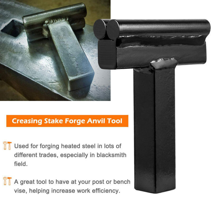 4Pcs Steel Blacksmith Forge Anvil Hardy Tool Set Fit 1inch Hardy Hole ...