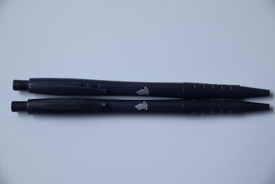 2 Singapore Airlines Signature Ink Pen Ballpoint Pens Blue Airline Lot ...