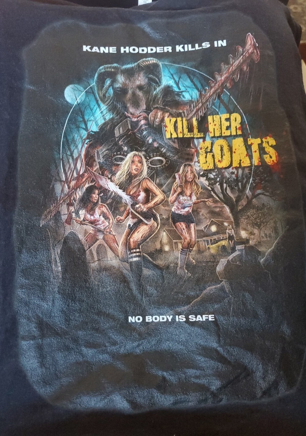 Kill Her Goats Bluray And Tee Shirt Black Size Men's Small S Horror ...