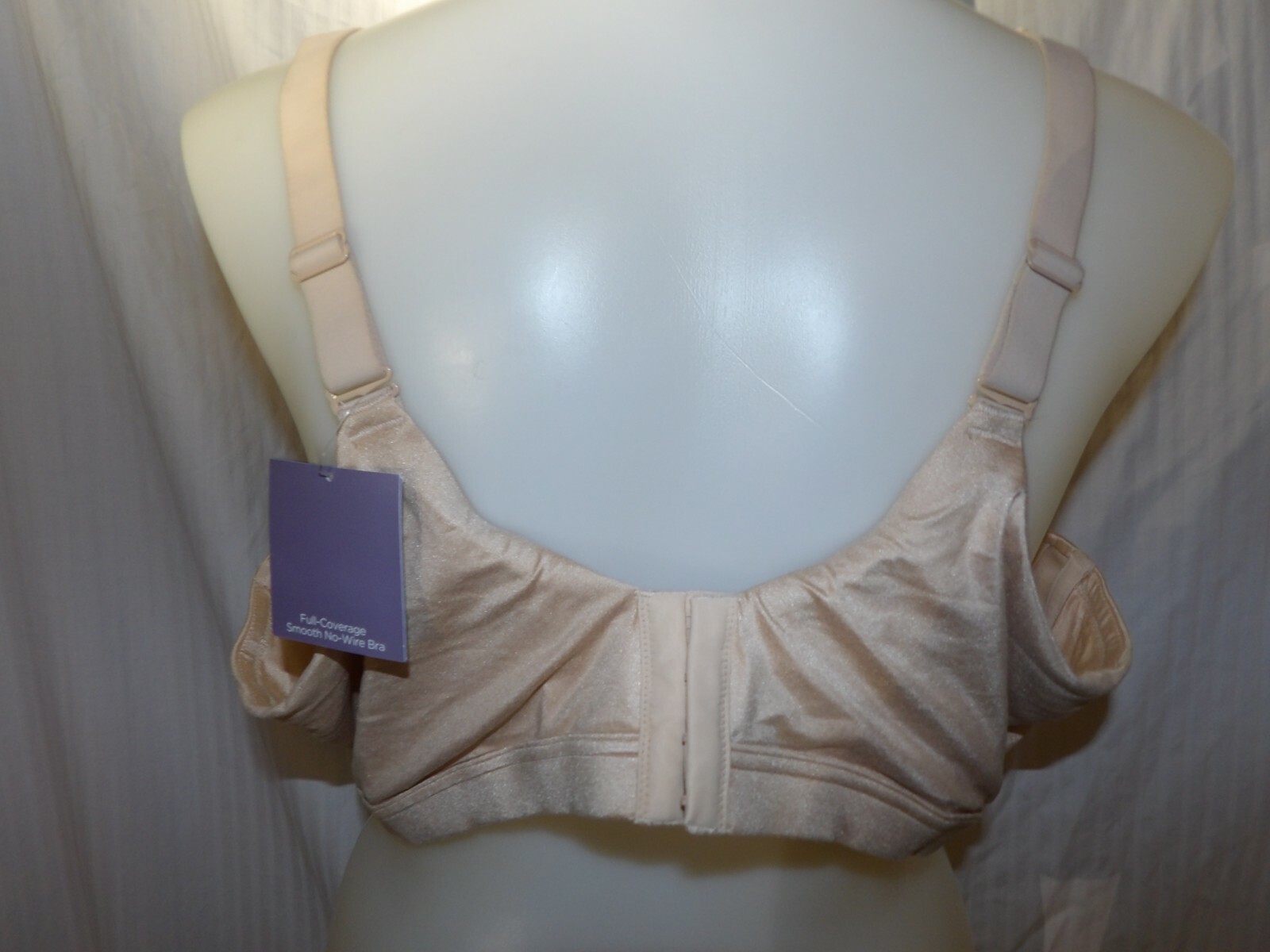 CATHERINES Women's Beige Full Coverage Smooth No-Wire Bra Size 54B NWT ...