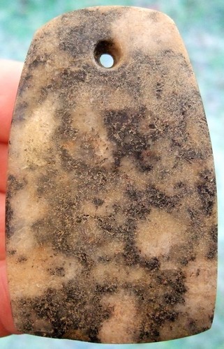 Super Fine Colorful Ohio Quartz Hopewell Trapezoidal Pendant with COA ...