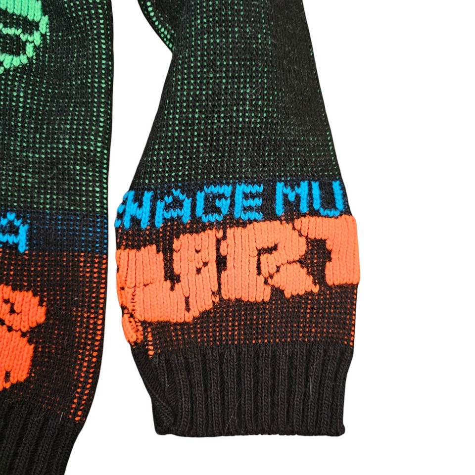 90s Boys TMNT Sweater Donatello Teenage Mutant Ninja Turtles Sz Youth ...