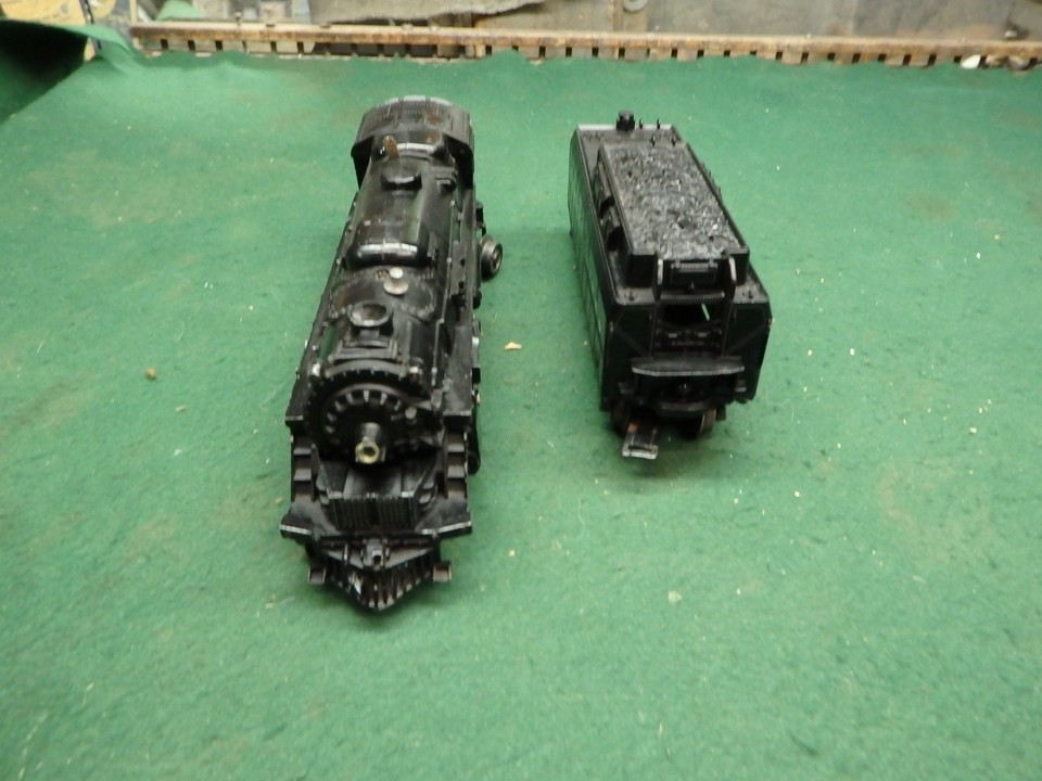 Lionel Steam Locomotive 027 Railroad Train Engine #2018 O Scale Vintage ...