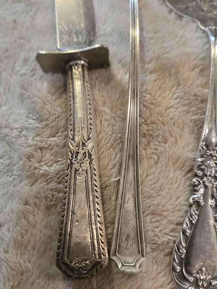 VINTAGE STERLING SILVER SCRAP FLATWARE LOT 212.4 GRAMS | eBay