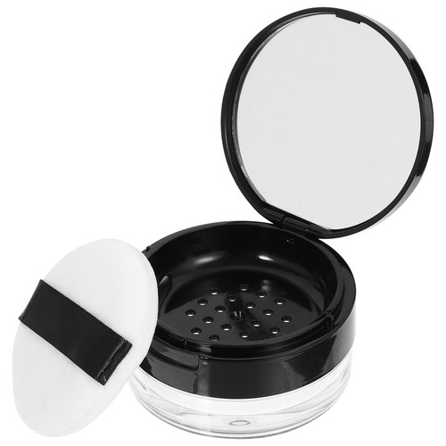 Portable Empty Makeup Loose Powder Box Bottle Plastic Refillable ...