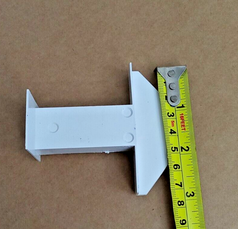 Profine 77DEC 654 French Door Mullion End Cap - White | eBay UK