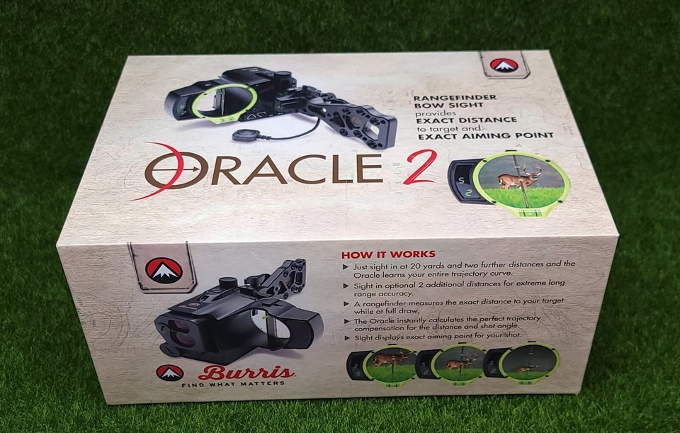 Burris Oracle 2 Rangefinding LED Bow Sight, Black (Right or Left ...
