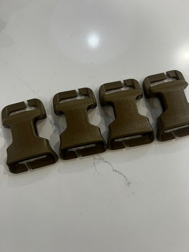 x4 ITW NEXUS GT QASM Buckle Coyote Brown Placard Chest Rig MOLLE ...