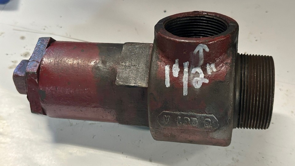 Pop Off Safety Valve 25hp - 40hp REID Oilfield Engine Part G261A Hit ...