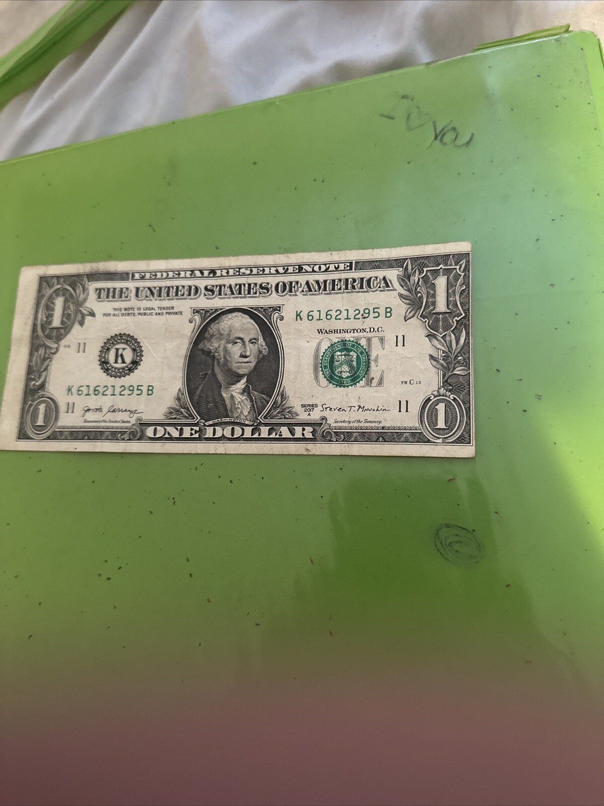 Miss Cut One Dollar Bill. | eBay