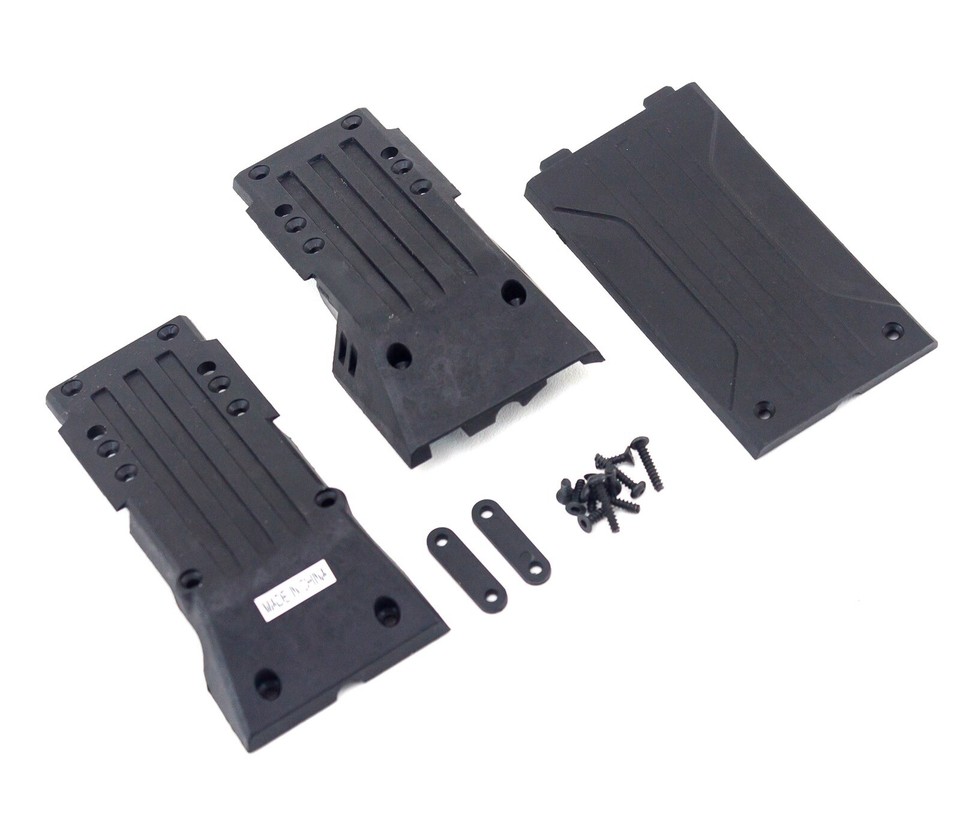 Redcat Dukono PRO Front Center Rear Plastic Skid Plate Set 70114 70115 ...