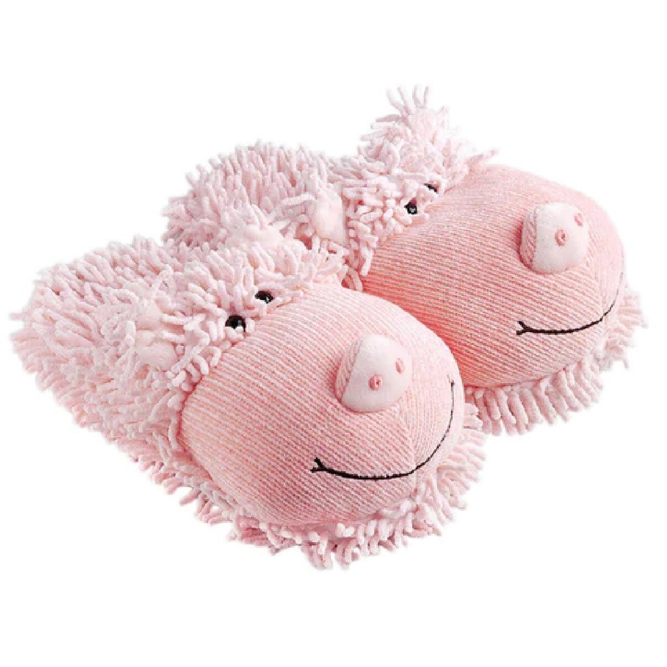 Aroma Home Fun for Feet Fuzzy Friends Animal Slippers for Kids/Youth ...