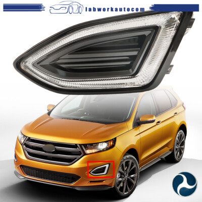 For 2015-2018 Ford Edge Left Side LED DRL Bumper Fog Light Driving Lamp ...