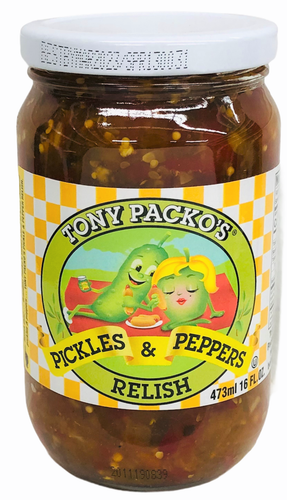 Tony Packo's Pickles & Peppers Relish 16 oz Packos 32063102018 | eBay