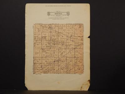 Minnesota Kandiyohi County Map roseville Township c1930 Y6#74 | eBay