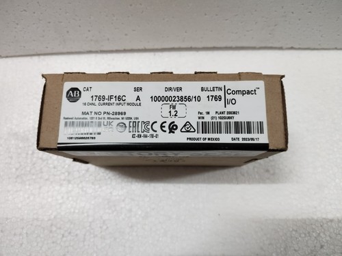 2023 Allen Bradley 1769-IF16C /A CompactLogix Surplus SEALED *REAL USA ...