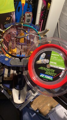 Badminton Racket Restring Stringing Service Yonex Strings post or ...