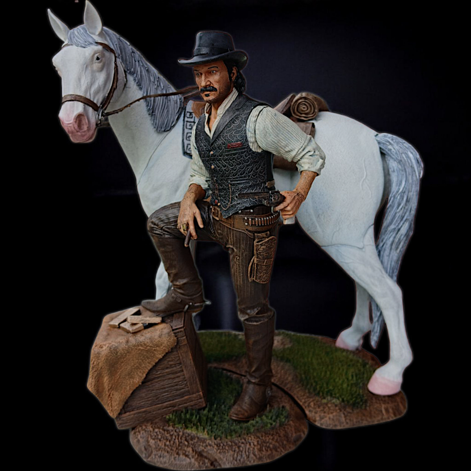 Red Dead Redemption Dutch Van der Linde 3D Resin Figure | RDR 2 Statue ...