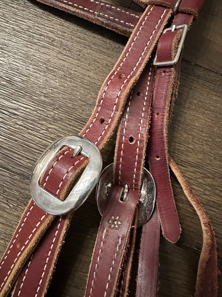 Horse Tack - Leather Western Quick Change Headstall | eBay