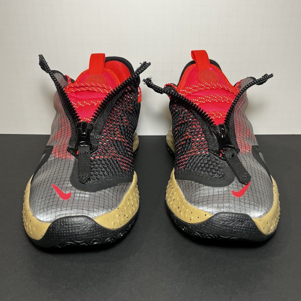 Mens NIKE PG 4 PCG Multicolor Zipper & Lace Sneakers / Size 8.5 | eBay