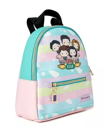 FRIENDS Central Perk Cartoon Mini Backpack Purse Bag Photo Frame Charm ...