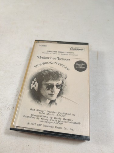Python Lee Jackson-Rod Stewart- In A Broken Dream *Cassette 1972 GNP ...