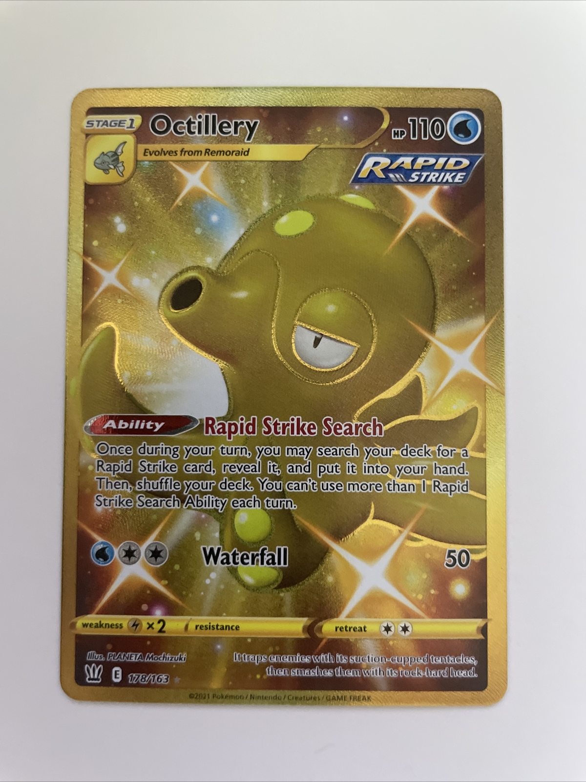 Pokémon Battle Styles Gold Octillery 178/163 | eBay