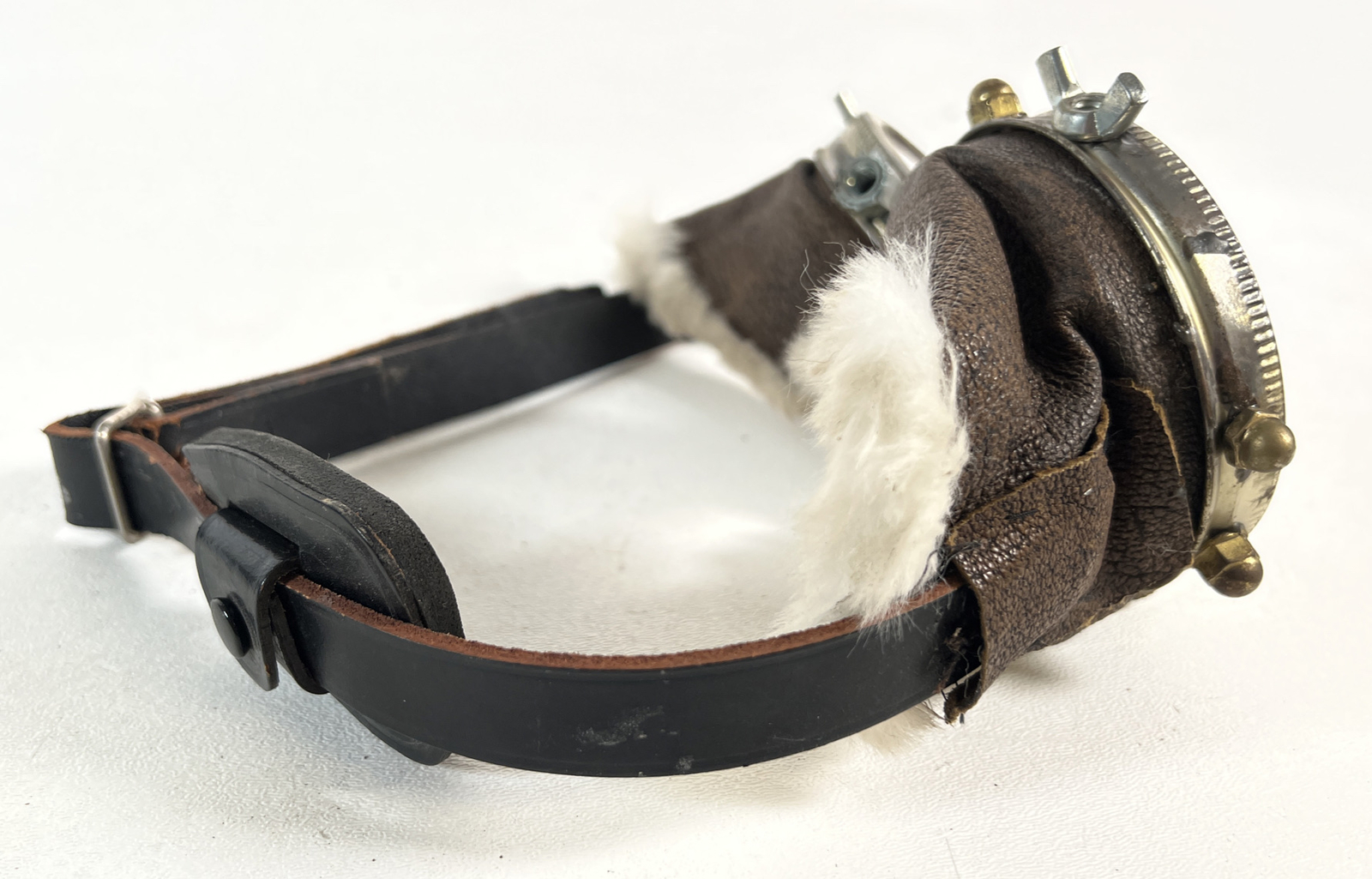 Vintage Steampunk MOVIE PROP? Adult Goggles Gene Warr… - Gem