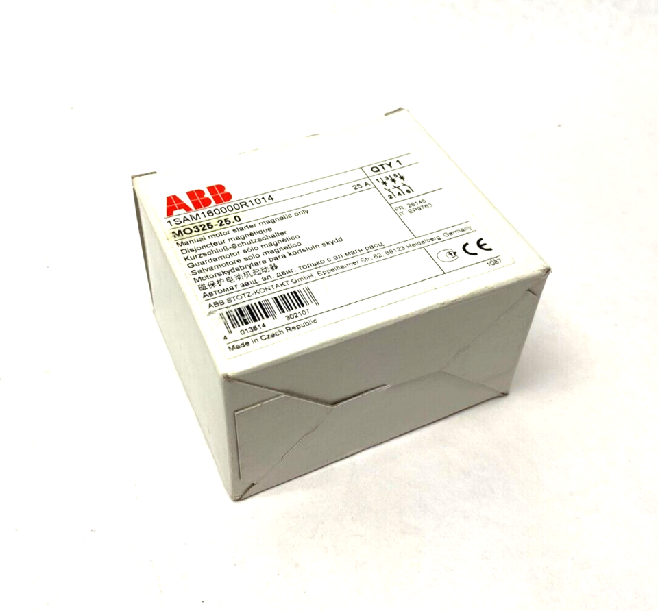 ABB 1SAM160000R1014 Magnetic Manual Motor Starter MO325-25.0 | eBay
