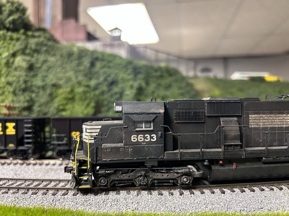 HO Proto 2000 Norfolk Southern SD60 6633-Weathered | eBay